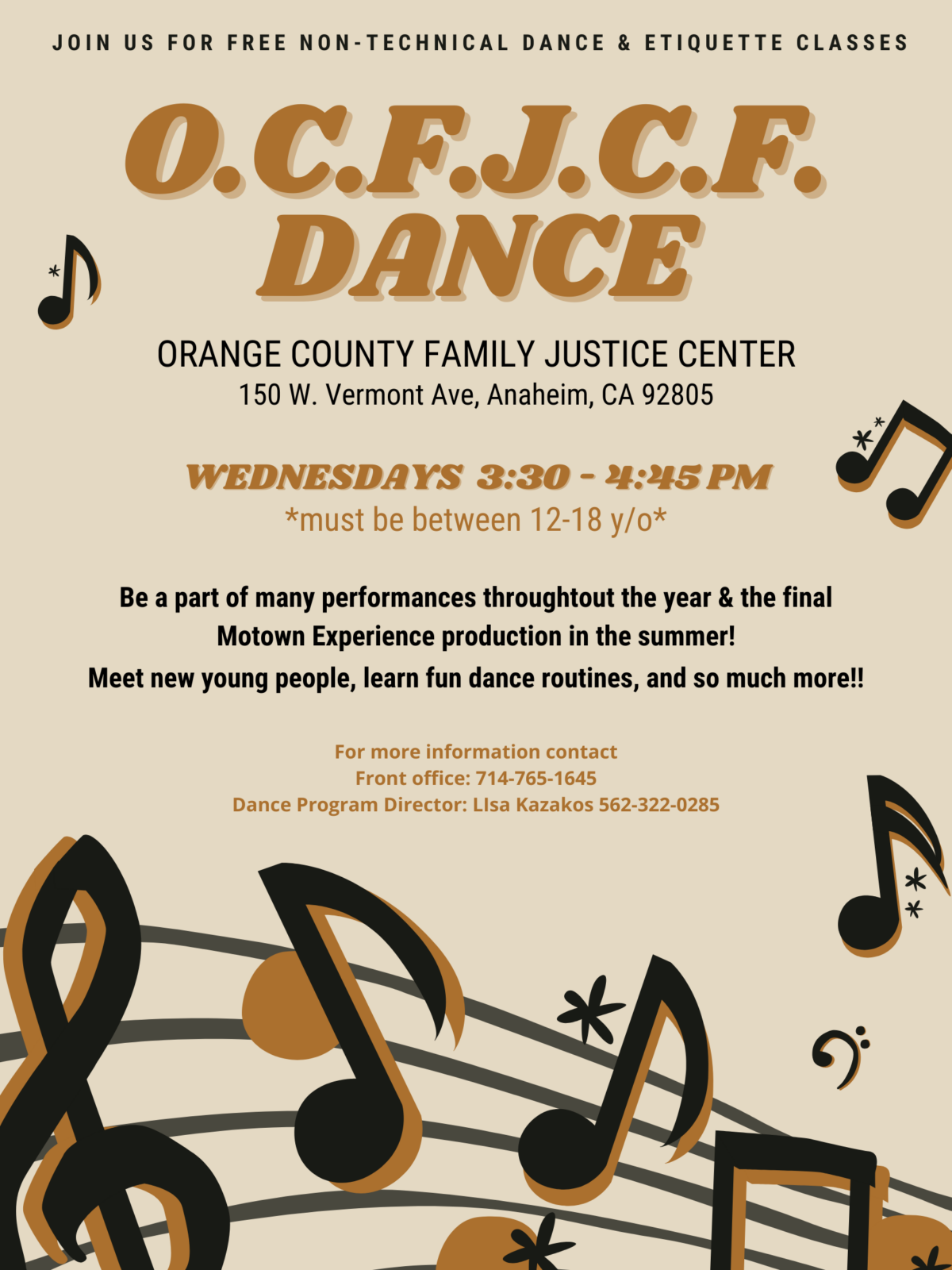 OCFJCF Dance - Orange County Family Justice Center Foundation